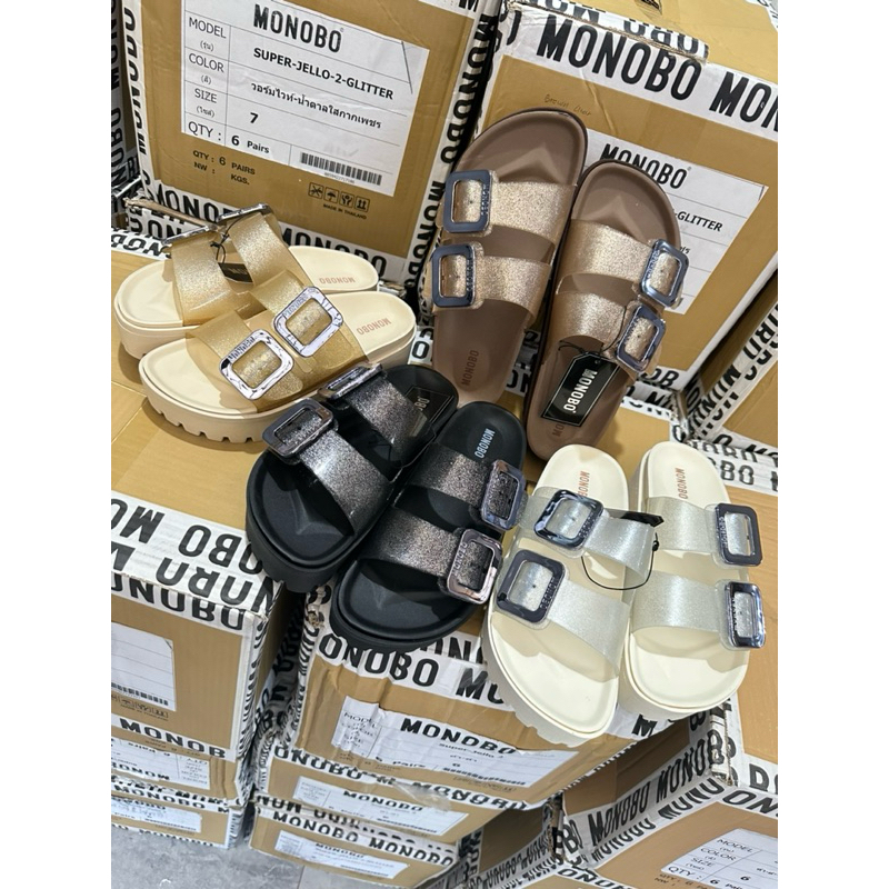 Jual MONOBO SENDAL WANITA SUPER JELLO 2 GLITTER BANGKOK (MNB02 ...