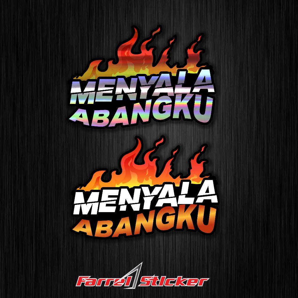 Jual STIKER STICKER MENYALA ABANGKU | Shopee Indonesia