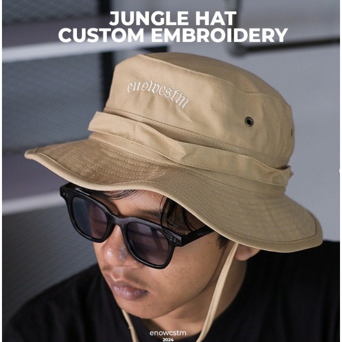 Jual Enow-TOPI JUNGLE HAT PREMIUM-XCAPS | Shopee Indonesia