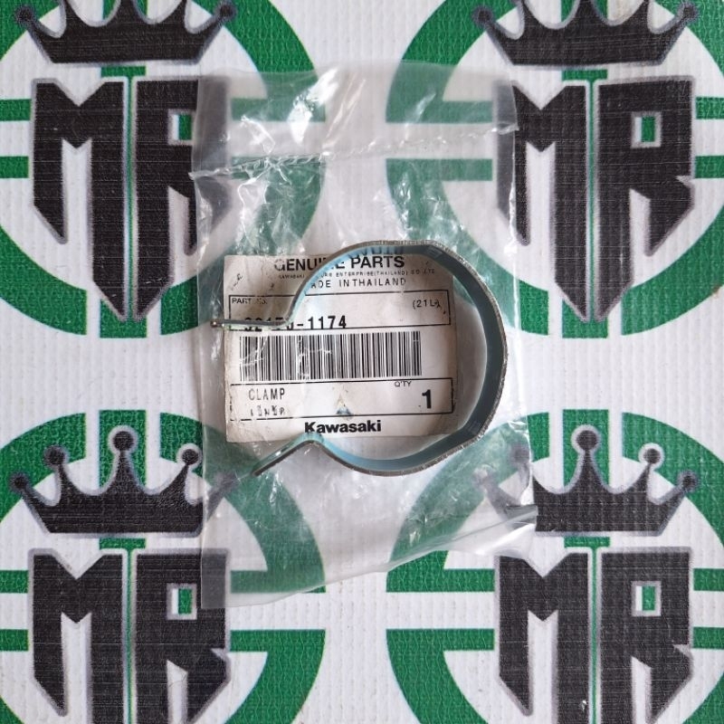 Jual clamp clam klem kleman cover shock sok skok depan kawasaki ksr 110 ...