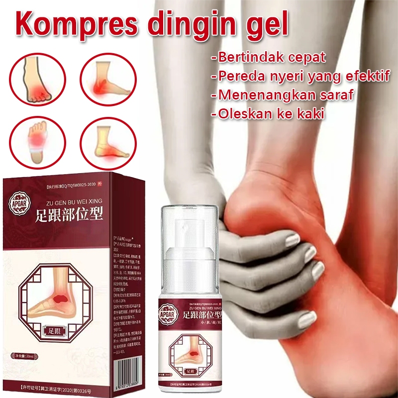 Jual Tumit Pergelangan Spray Kompres Dingin Obat Tenosinovitis Spray ...