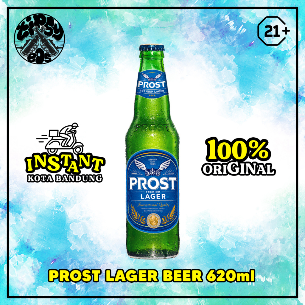Jual Prost Beer Lager Bottle / Bir Botol 620ml - Tipsybos | Shopee ...