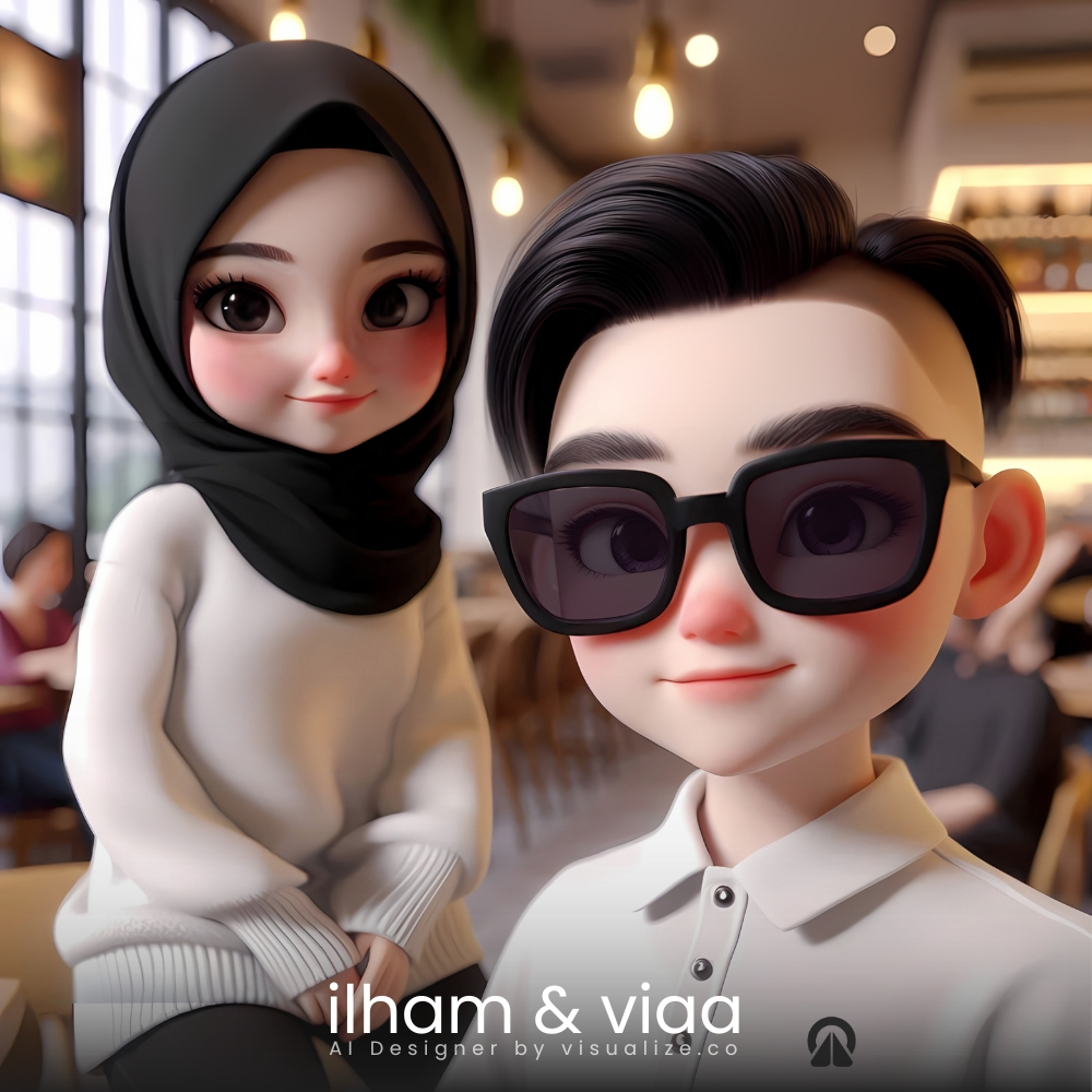 Jual [TERLARIS] Jasa Edit/Desain Foto ke AI Disney Pixar - Kartun, 3D ...