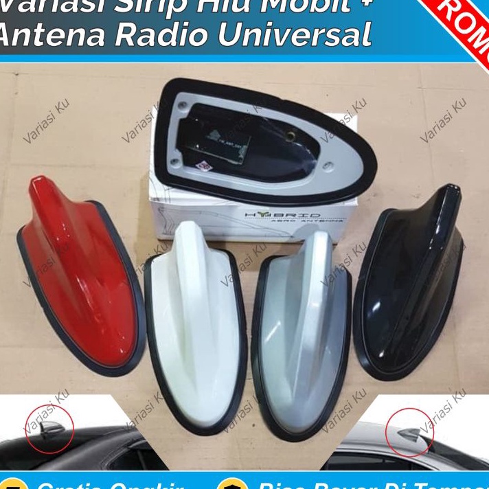 Jual VARIASI ANTENA SIRIP HIU ATAS MOBIL AERODINAMIS PREMIUM AGYA ...