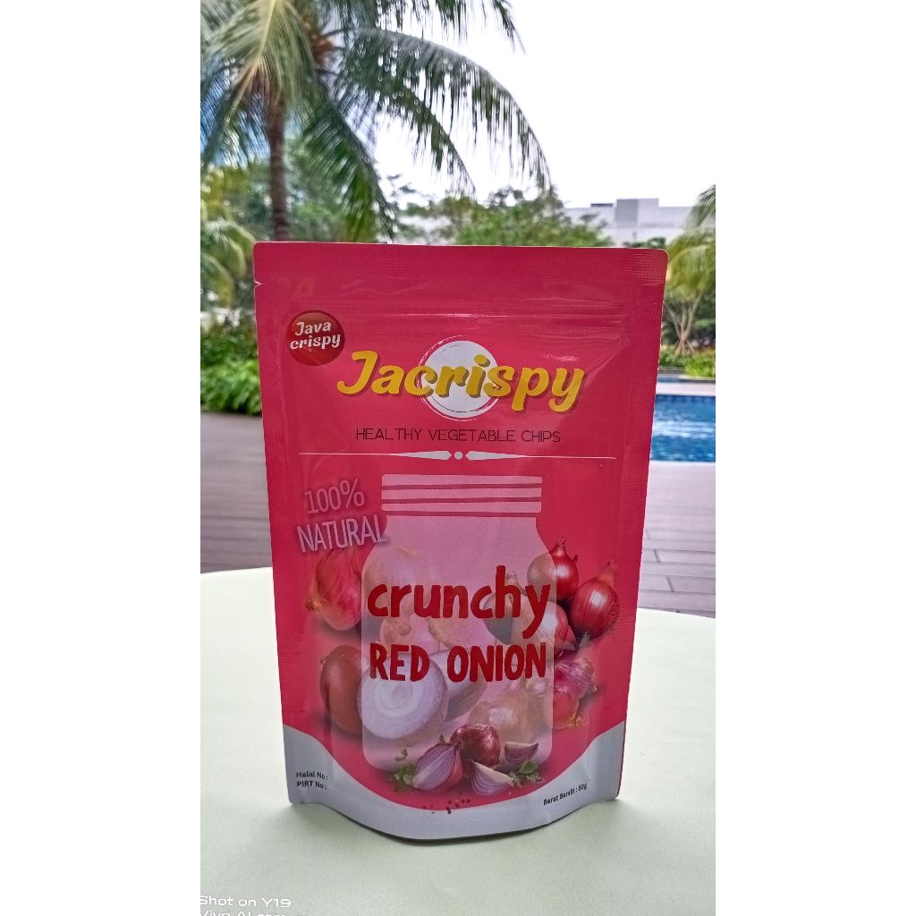 Jual JACRISPY Crunchy Red Onion | Cemilan Snack Sayur Buah Kering ...