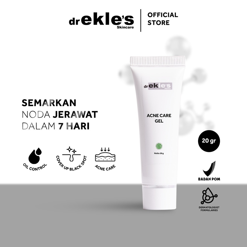 Jual dr Ekles Skincare - Acne Care Gel - Acne Treatment | Shopee Indonesia