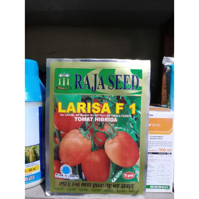 Jual benih tomat larissa f1 raja seed kemasan 10 gram original pack ...
