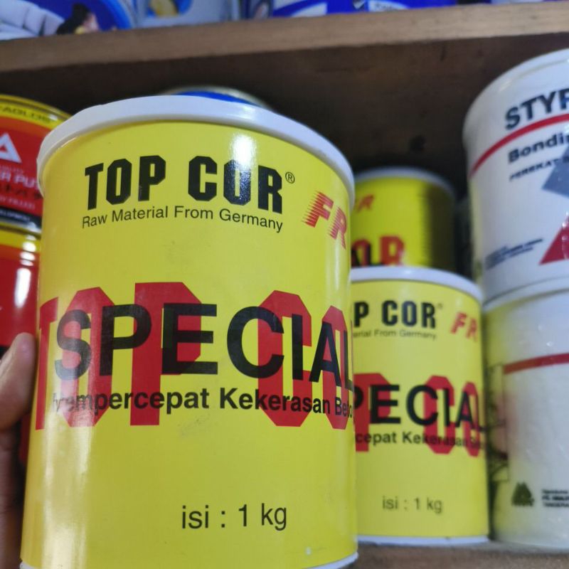 Jual pengeras cor'an beton TOP COR 1kg | Shopee Indonesia
