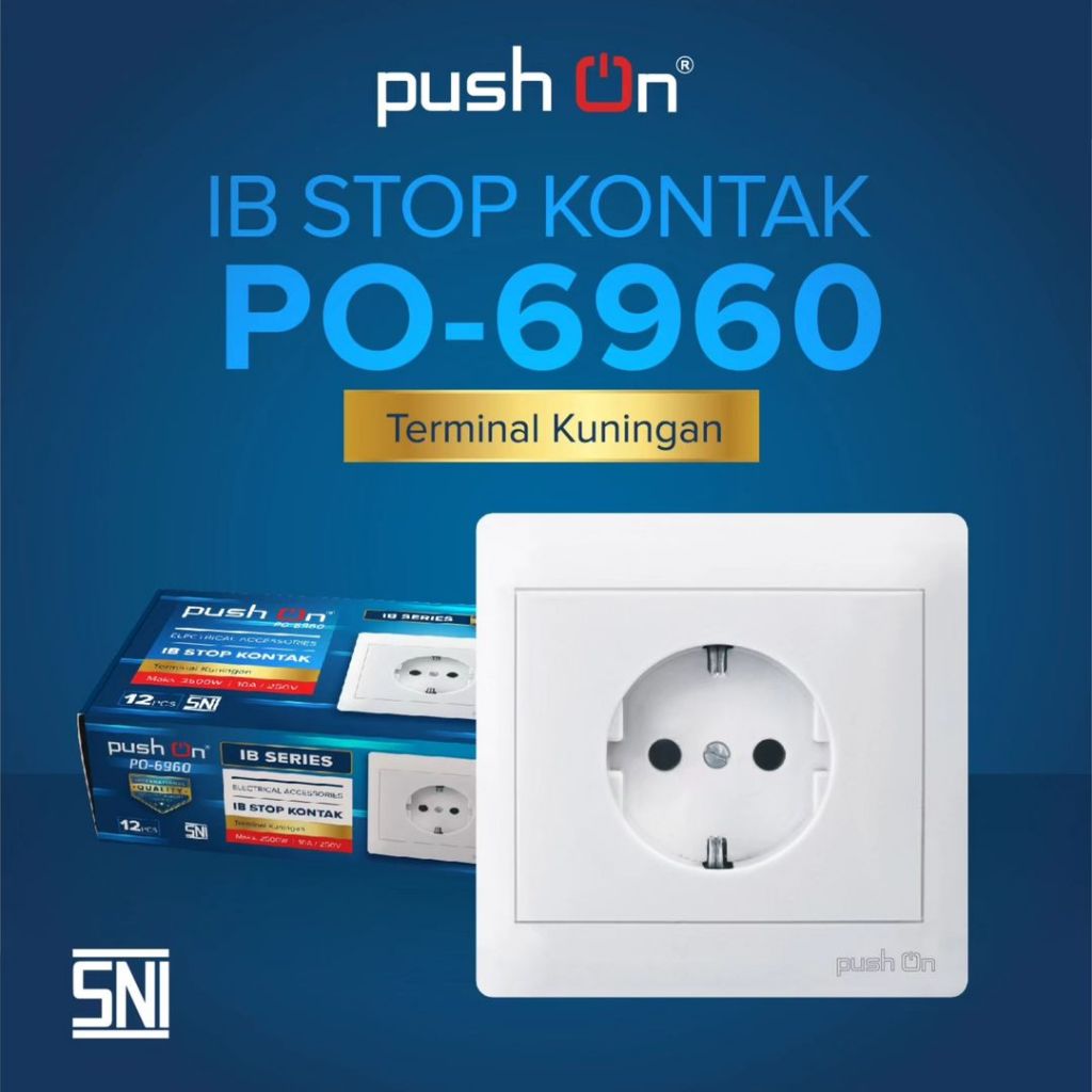 Jual Push On Stop Kontak / Saklar Engkel / Saklar Double / Saklar ...