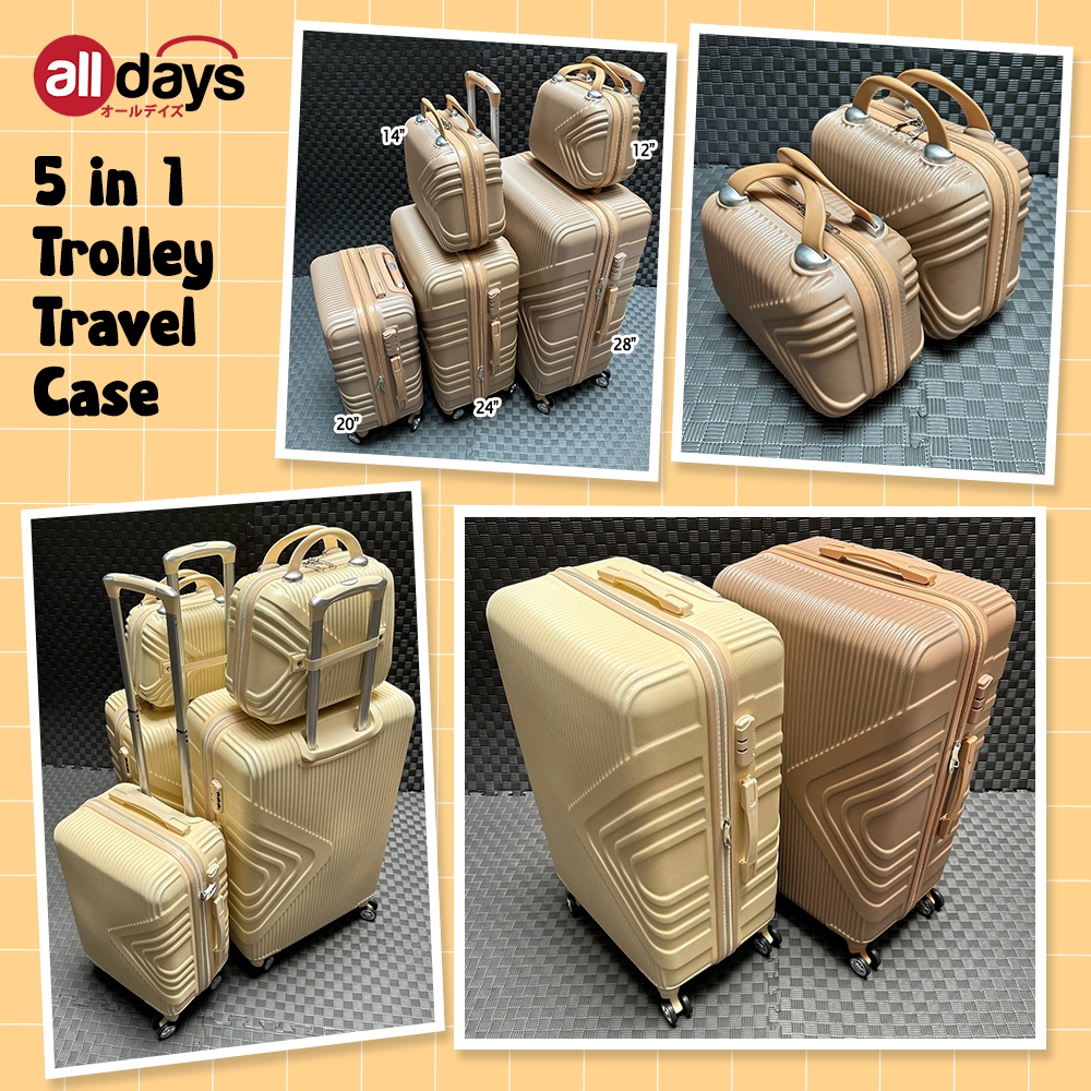 Jual Alldays 5IN1 Koper with TSA Lock 12" 14" 20" 24" 28" (9007 ...