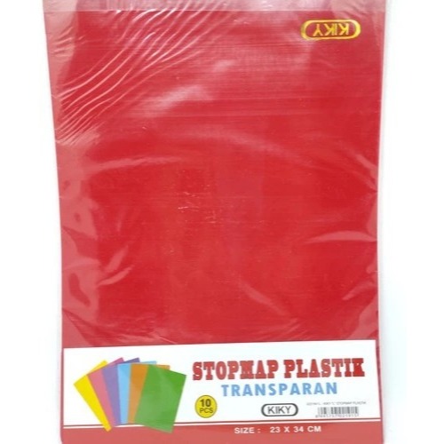Jual promo Map Plastik SUPER TEBAL - KIKY Transparan| Map L Bening ...
