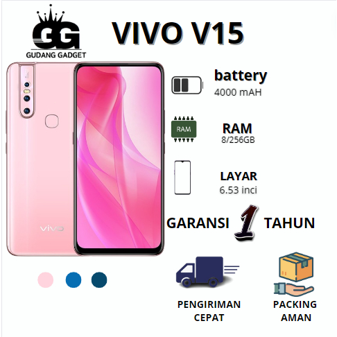 Jual Smartphone VIVO TYPE V15 RAM 8/256 FULLSET GARANSI TOKO 1 TAHUN ...
