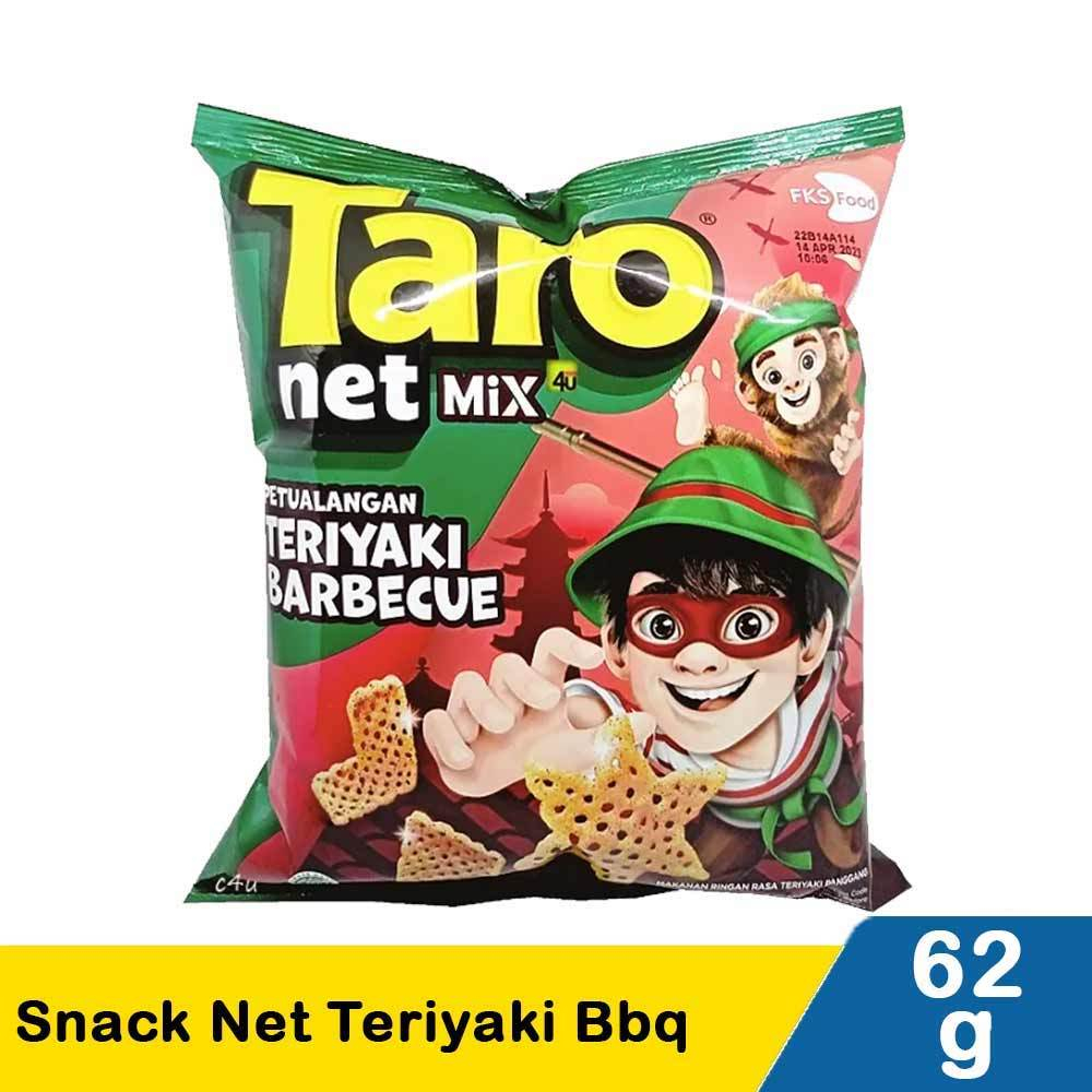 Jual Taro Net Mix Snack Teriyaki Barbecue 62 Gr 62Gr | Shopee Indonesia