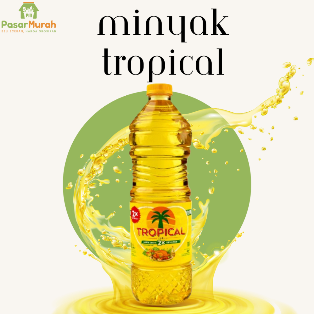 Jual Minyak Tropical 2 LITER (6 Botol) | Shopee Indonesia