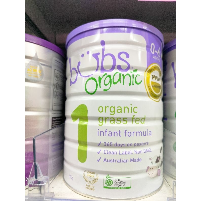 Jual Bub Organic Grass Fed Infant Milk Formula 800g | Shopee Indonesia