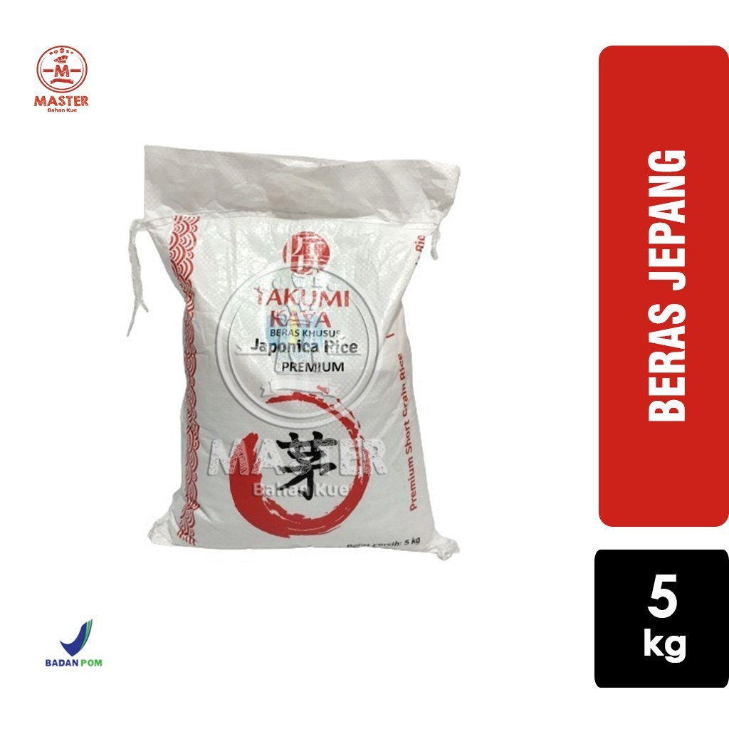 Jual Beras Jepang Premium TAKUMI RAYA Japonica Rice [5 Kg] | Shopee ...