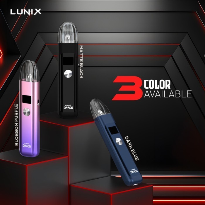 Jual Lunix Draco Pod System Kit 900mAh 30 Watt | Shopee Indonesia