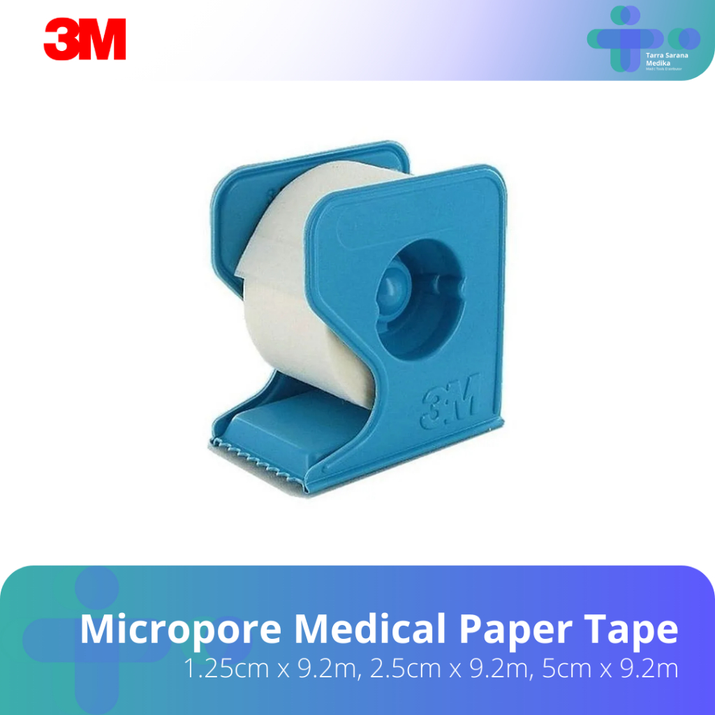 Jual 3M Micropore/Winner Medical Paper Tape/Altamed Paper Tape Aneka ...