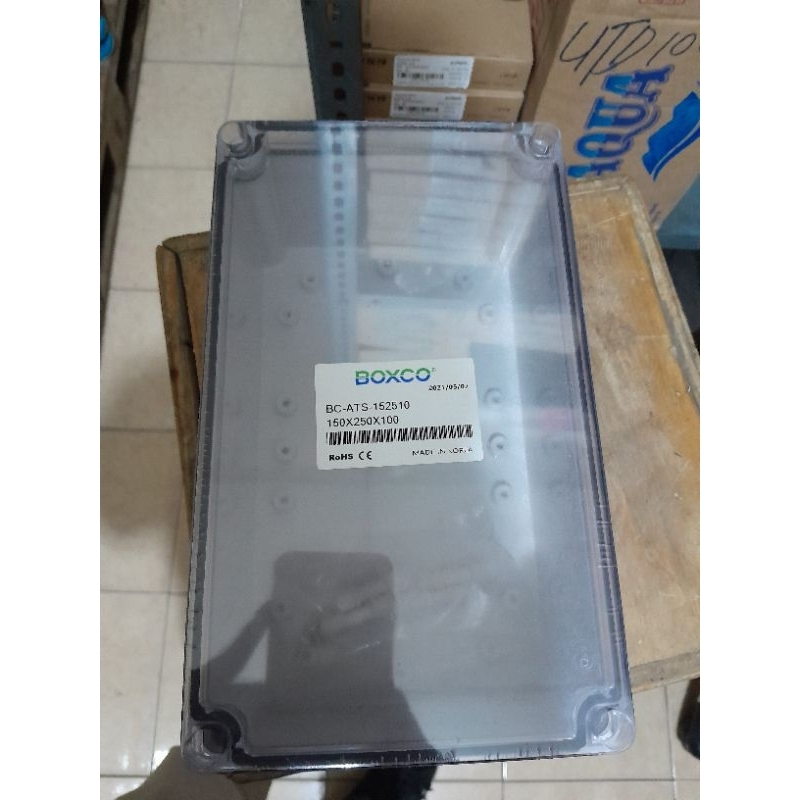 Jual Junction Box transparan BOXCO -ATS-152510 LxPxT 150mm X 250mm X ...
