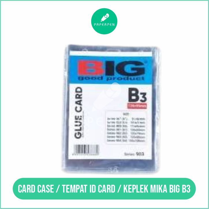 Jual Card Case / Tempat Id Card / Keplek Mika Big B3 | Shopee Indonesia