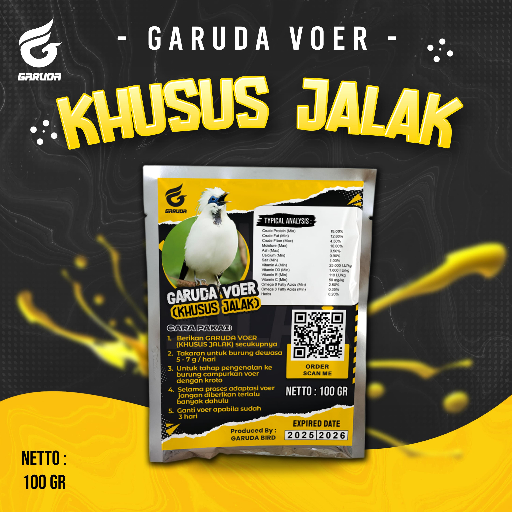 Jual VOER BURUNG JALAK | VOER HARIAN | VOER NUTRISI KOMPLIT | GARUDA ...
