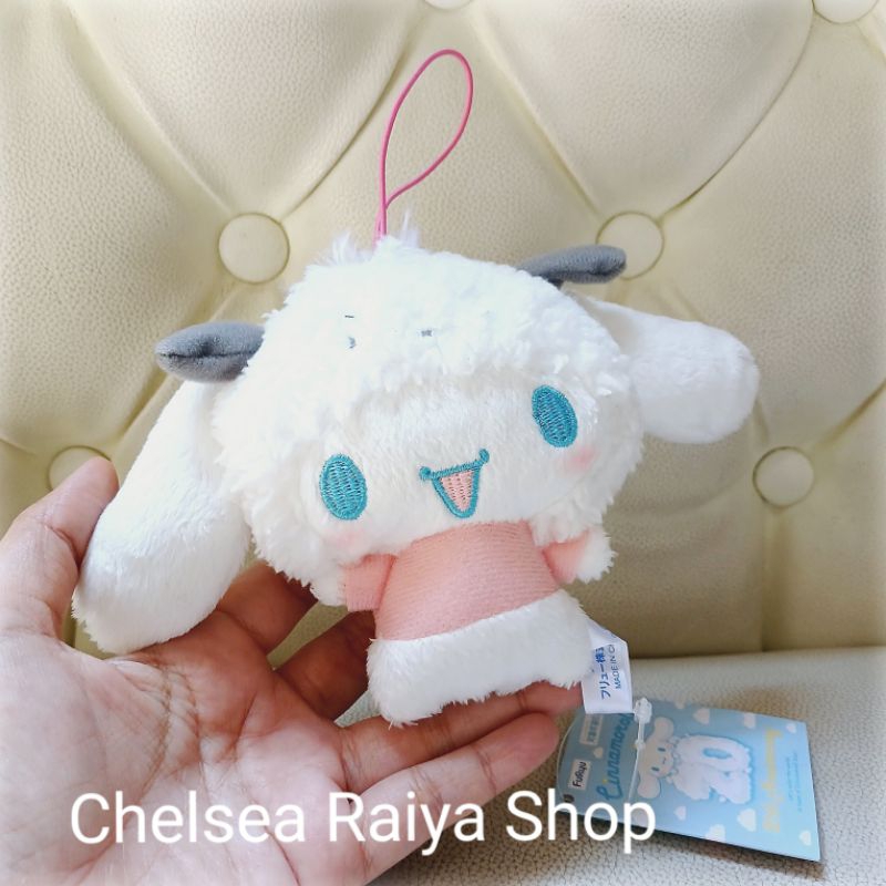Jual Boneka Plush Furyu Gantungan Tas Keychain Sanrio Cinnamoroll x ...