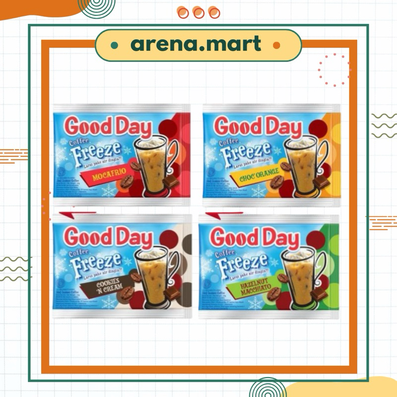 Jual Kopi instan instant kopi kemasan Good day freeze 1 Renceng isi 10 ...