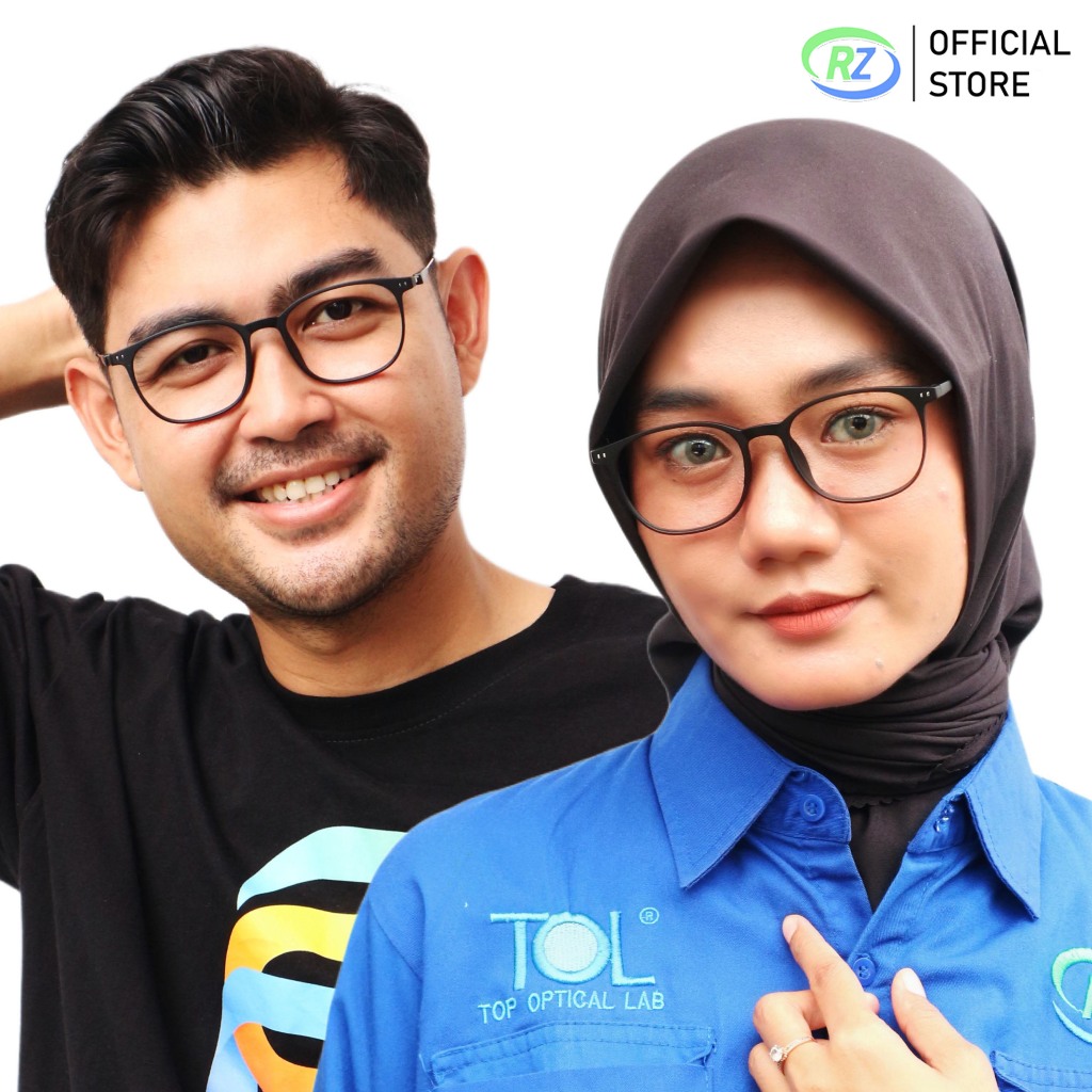 Jual Rezam Group Optical - Kacamata Frame Bulat Plastik - Kode RZ035 | Shopee Indonesia
