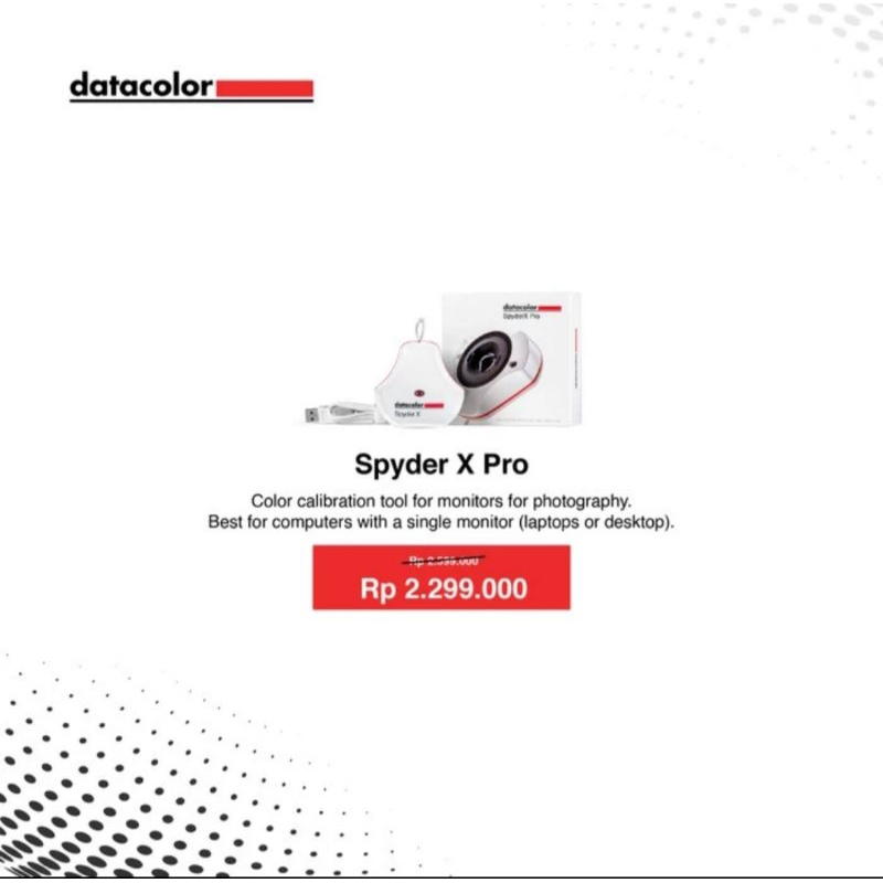 Jual Datacolor Spyder X Pro - Monitor Calibration | Shopee Indonesia