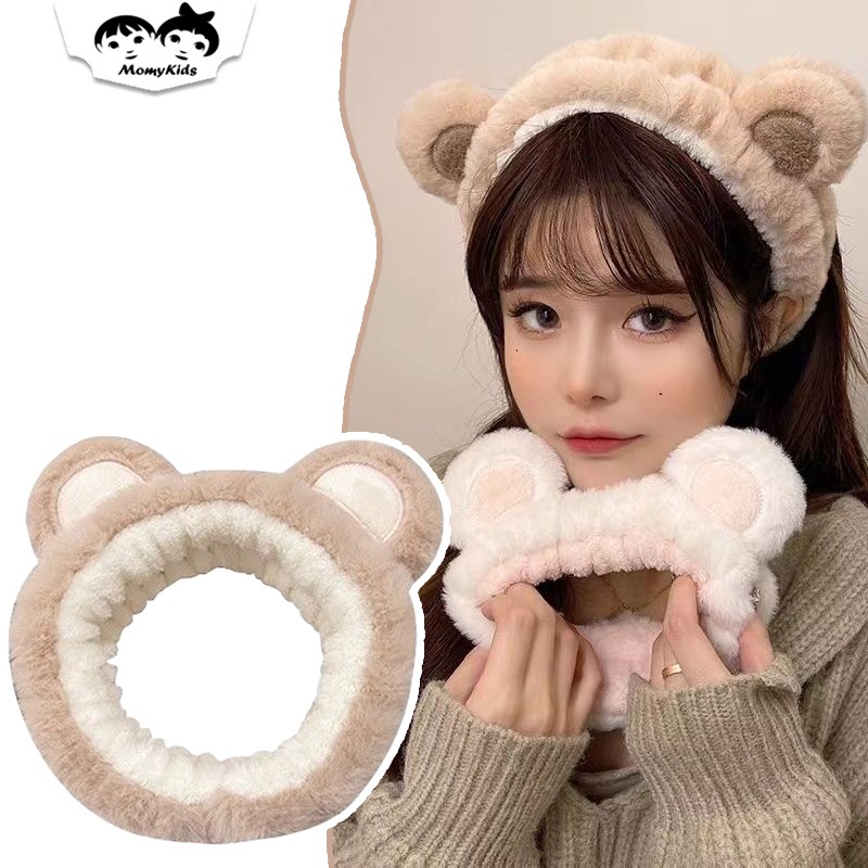 Jual COD Bandana Bando Headband Makeup atau Cuci Muka Motif Imut dan ...