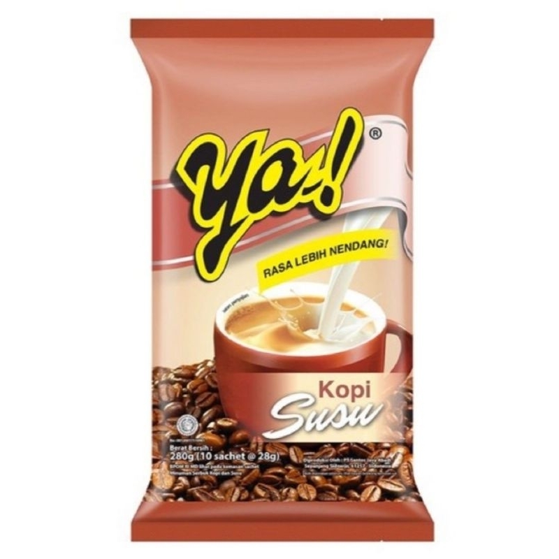 Jual Kopi Ya Susu 1 Renceng ( 10 x 28 gr) | Shopee Indonesia