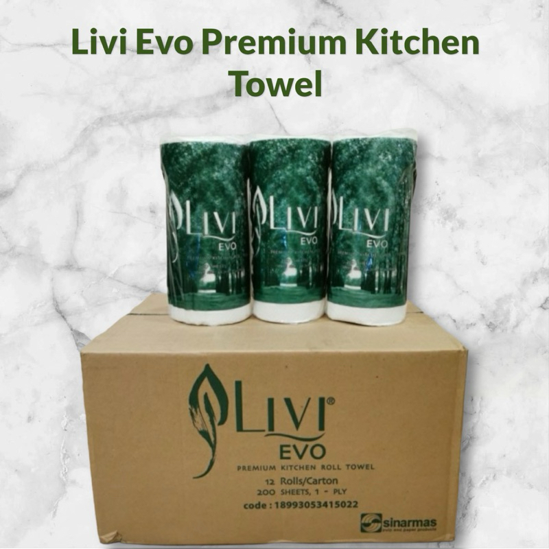 Jual Tissue Livi Evo Premium Kitchen Towel (Dus) | Shopee Indonesia