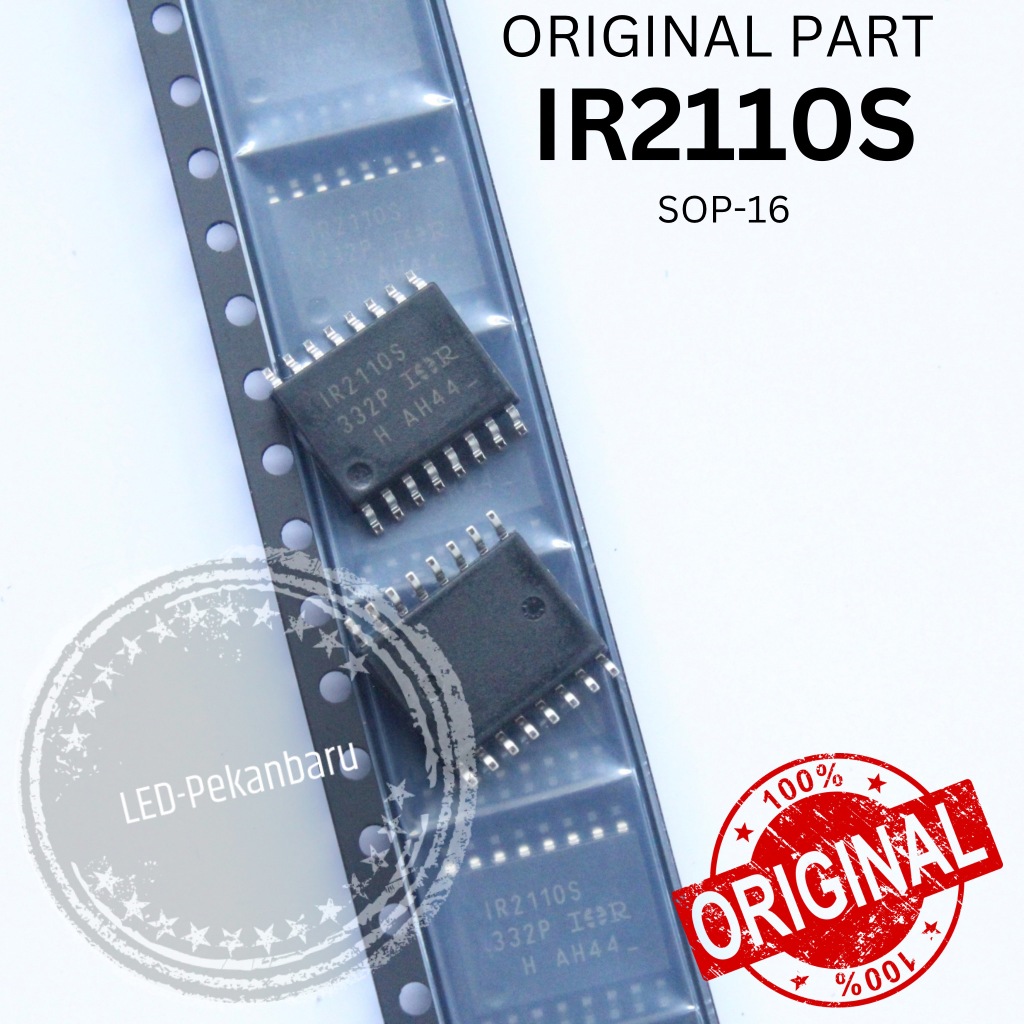 Jual IC ORIGINAL IR2110S SMD IR2110 16 PIN SOP-16 HIGH AND LOW SIDE DRIVER | Shopee Indonesia