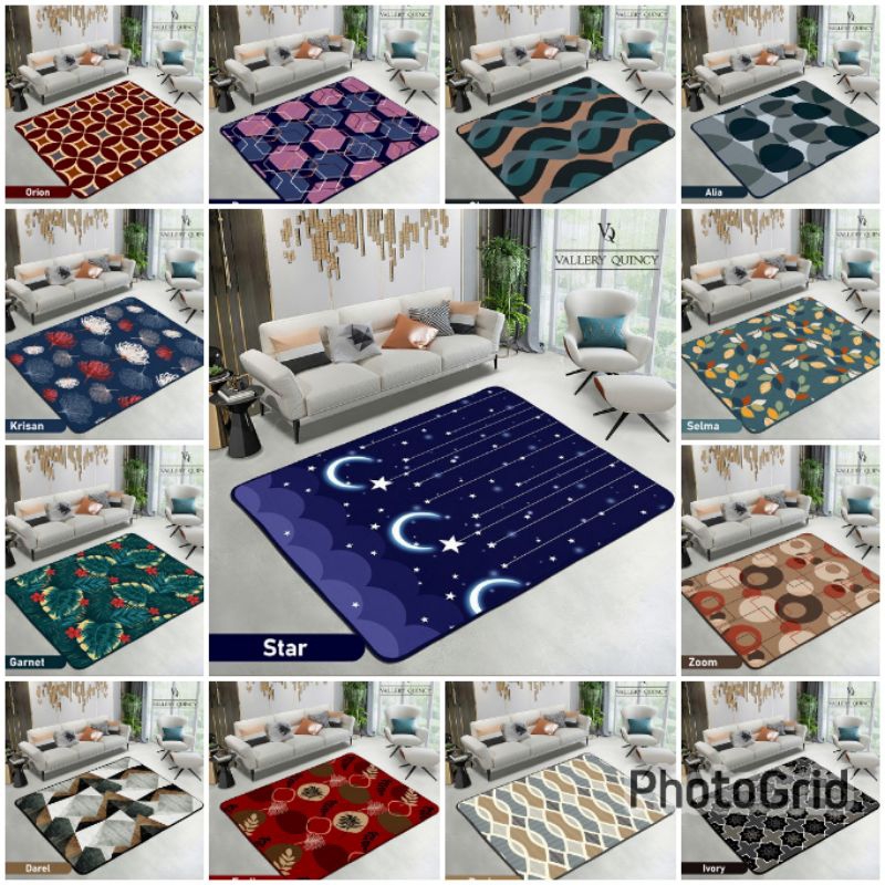 Jual Karpet Malaysia Vallery Quincy Mini Travel Ukuran Size 140 X 90 CM ...