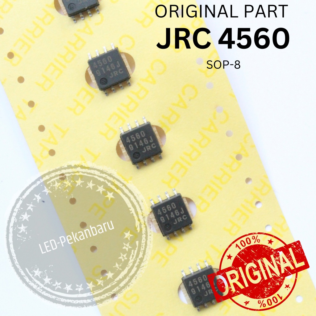 Jual ORIGINAL IC NJM4560 SMD 4560 JRC4560 JRC SOP-8 AMPLIFIER | Shopee Indonesia