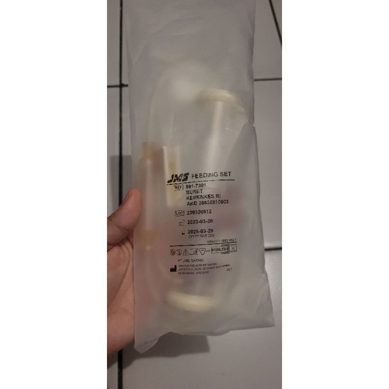 Jual Feeding Buret/Feeding Set JMS 100ML | Shopee Indonesia