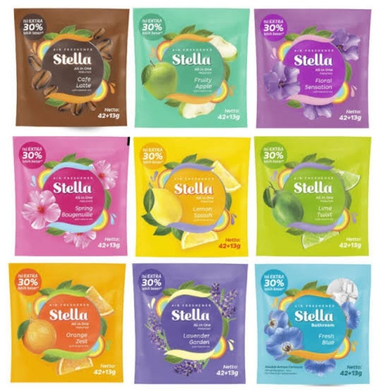 Jual Stella All In One 42 gr ~ Stella Gantung Pewangi Ruangan | Shopee ...