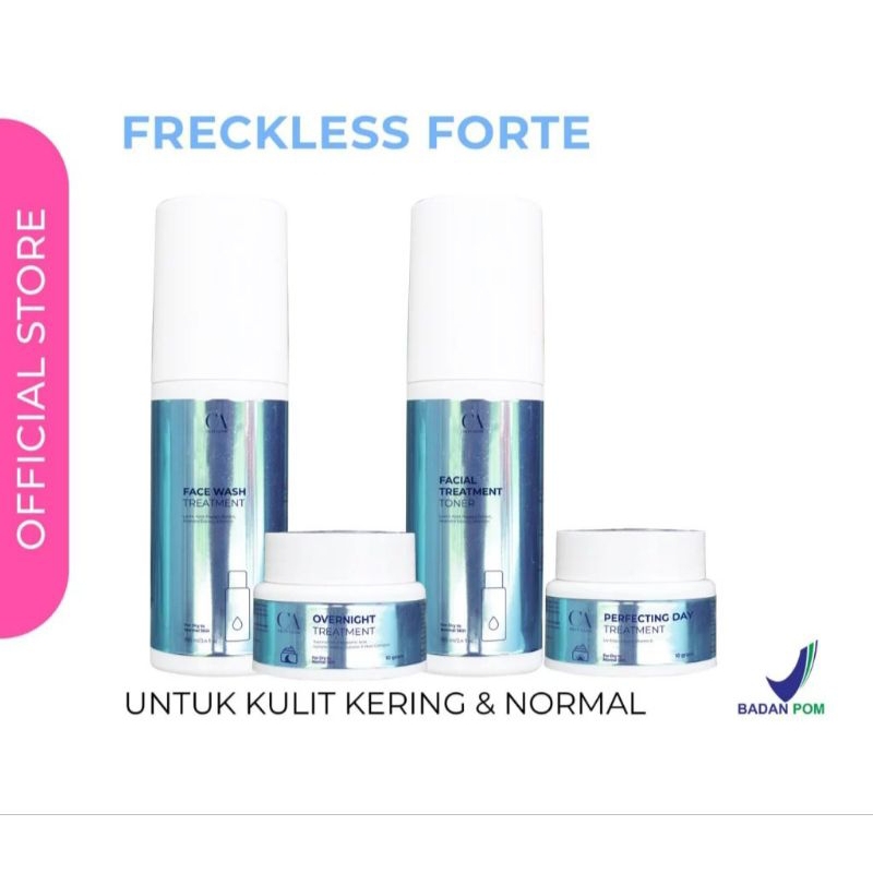 Jual Paket Freckless Forte CA SKIN GLOW - Yuma Skin | Shopee Indonesia