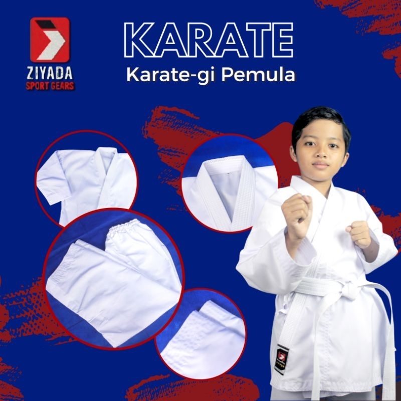Jual BAJU KARATE PEMULA ZIYADA | Shopee Indonesia