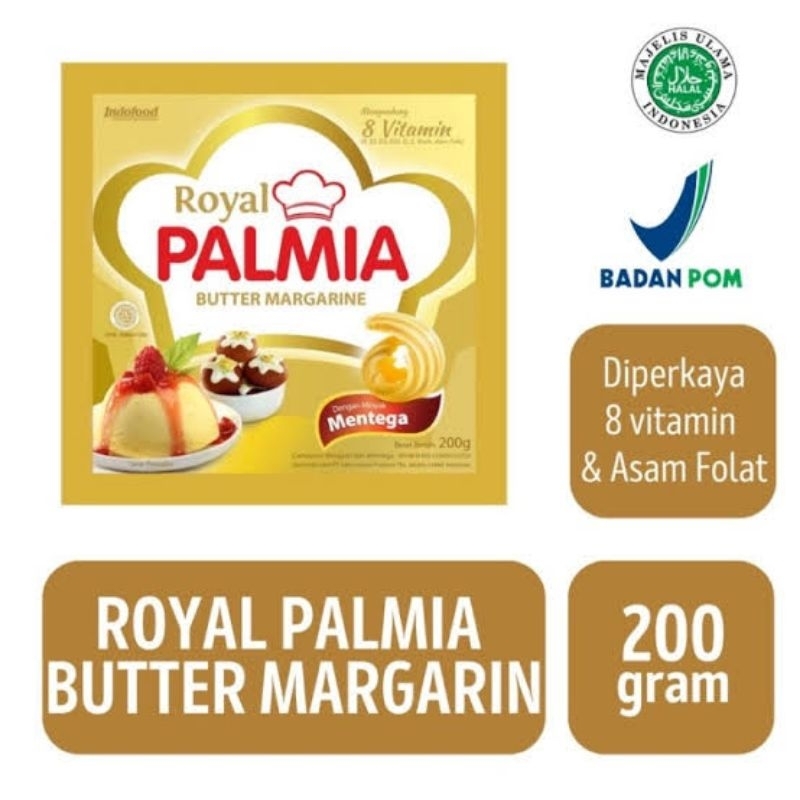 Jual Royal Palmia Butter Margarine 200gram | Shopee Indonesia