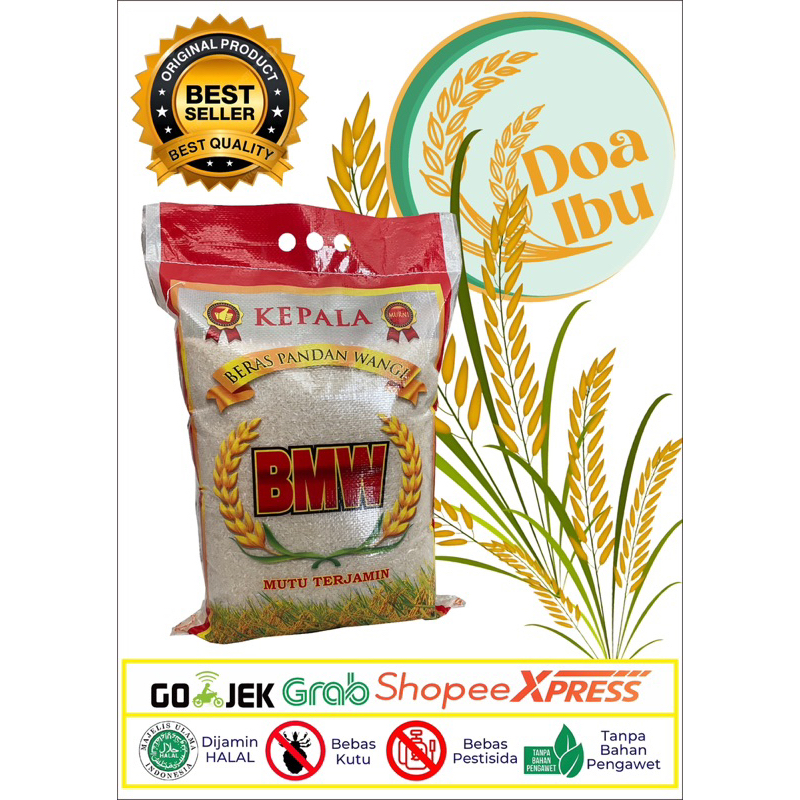 Jual BERAS BMW MERAH PREMIUM 5kg/10kg/20kg | Shopee Indonesia