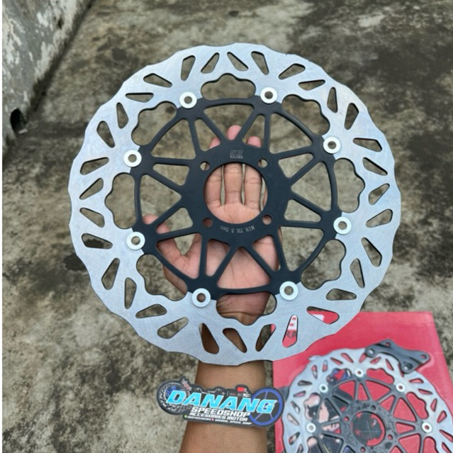 Jual Piringan Cakram Depan Copy TDR + Breket Ukuran 300 mm PNP Jupiter ...