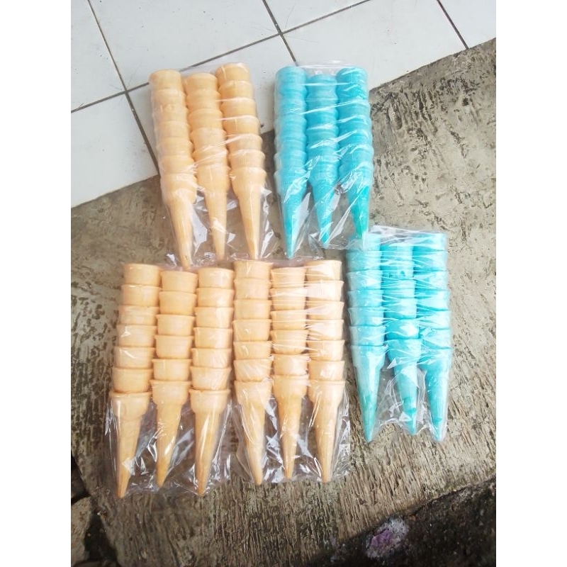 Jual Cone Ice Cream / Cone Es Krim | Shopee Indonesia