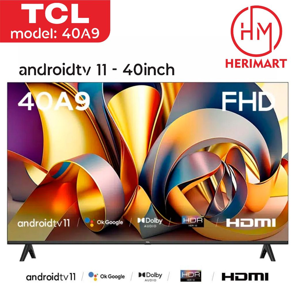 Jual [INSTANT CAR DALAM KOTA] TCL 40 inch Smart LED TV - Android 11.0 ...