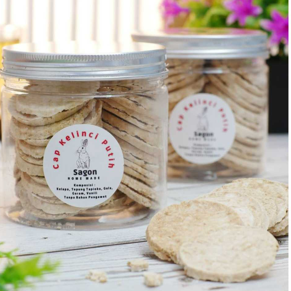 Jual [HALAL] Kue Sagon Kelapa Cap Kelinci Putih 190gr Enak & Gurih Home ...