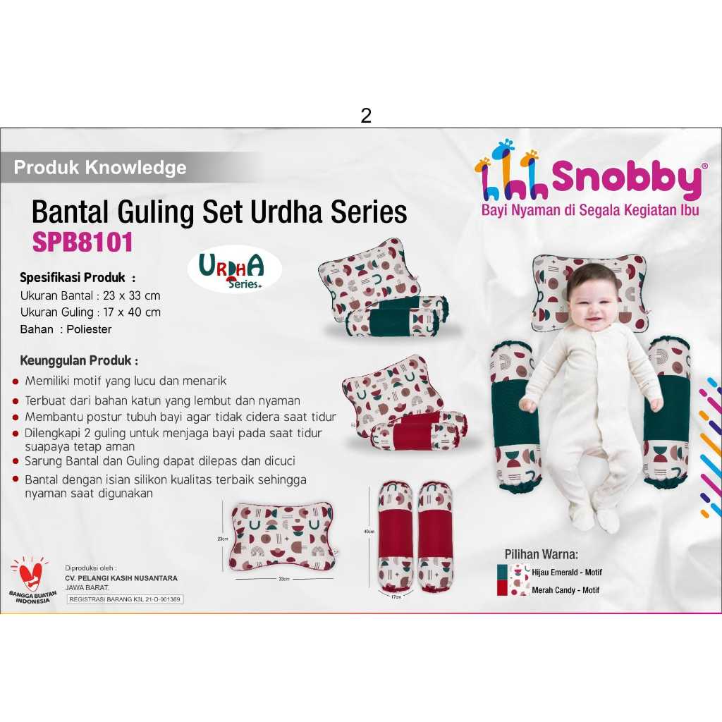 Jual Snobby Bantal Guling Set Urdha Series - SPB8101 | Shopee Indonesia