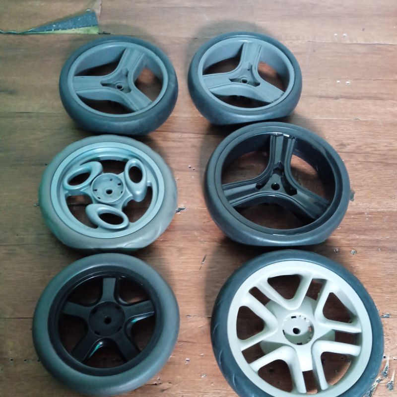 Jual roda stroller multifungsi diameter 16cm-19cm | Shopee Indonesia