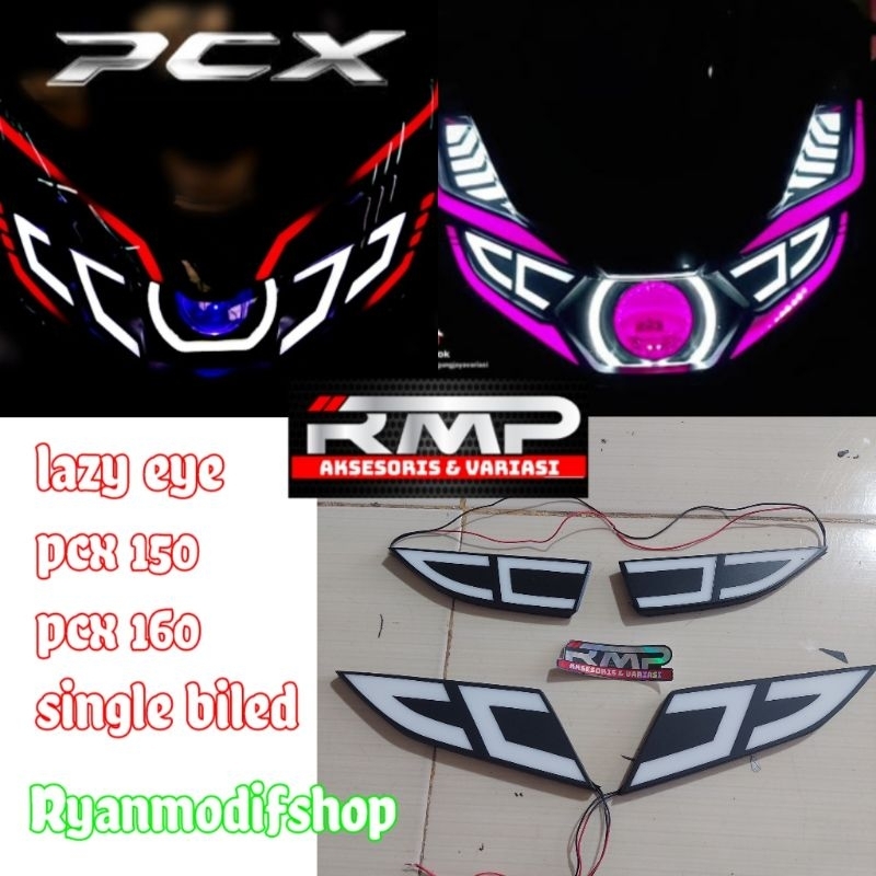 Jual lazy PCX 150 DAN PCX 160 single biled lazy eye PCX SINGKE BILED ...