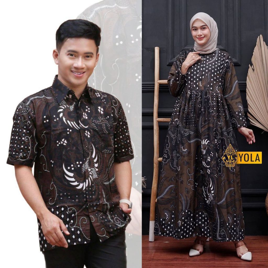 Jual Harga Sepasang - Baju Batik Couple dan Kemeja Lengan Pendek ...