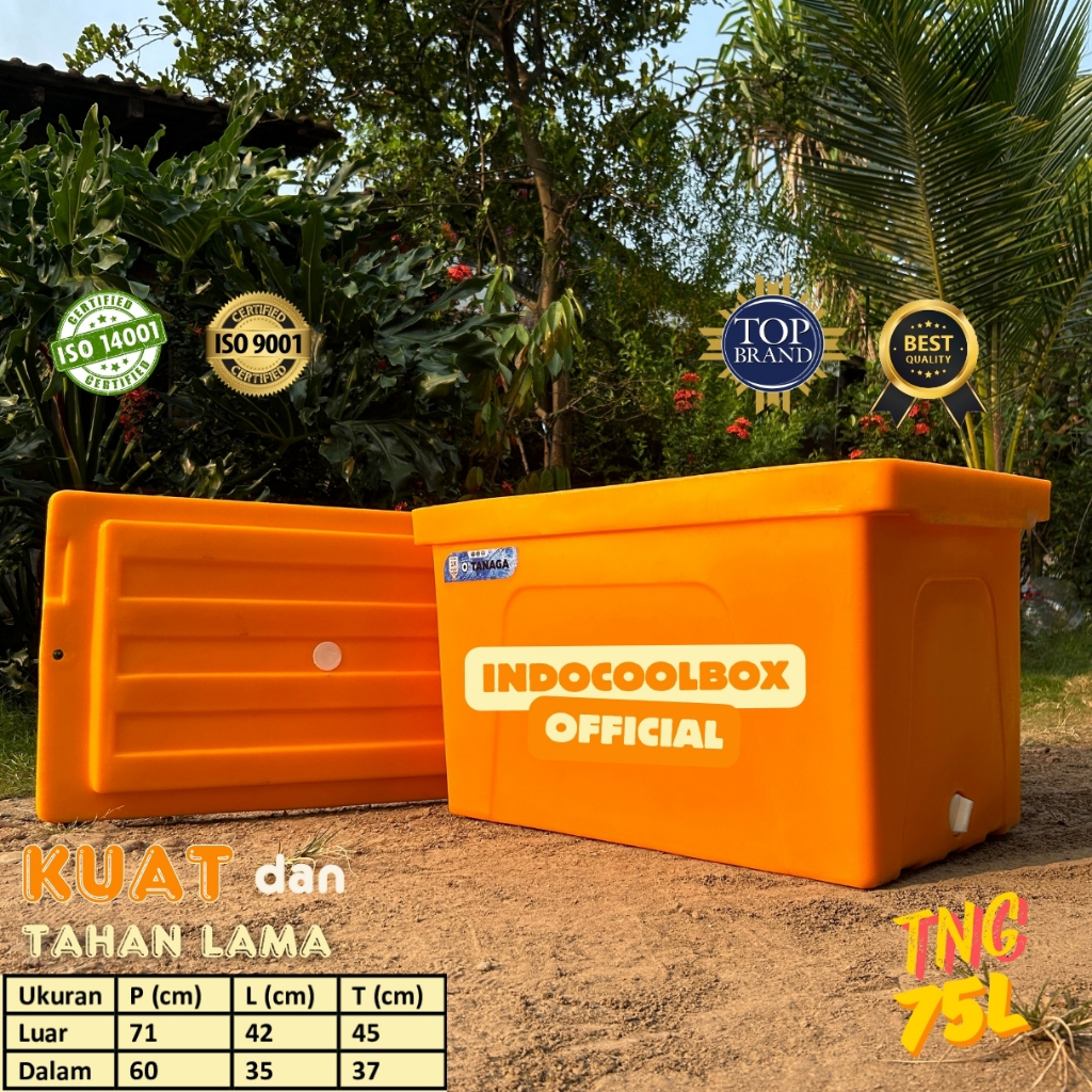 Jual Cooler Box Tanaga 75 Liter Termos Es Kotak Tempat Es Batu Daging ...